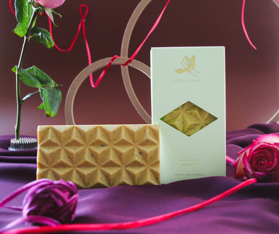 Pistachio Rose Chocolate – CITRINE design shop